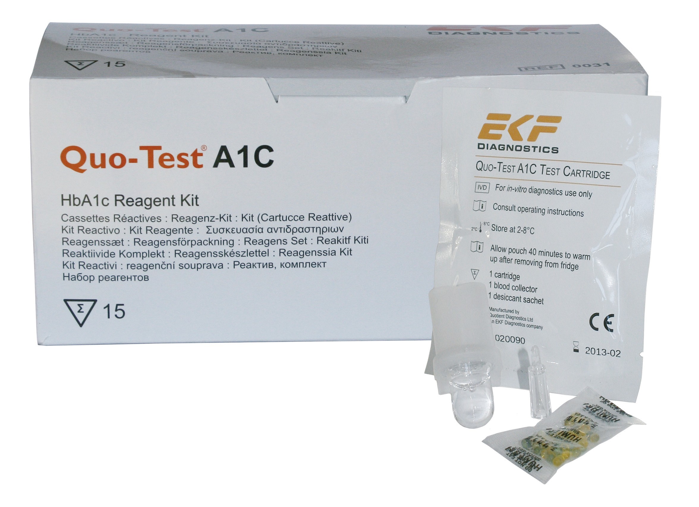 HbA1c test for Quo-Test | Norengros