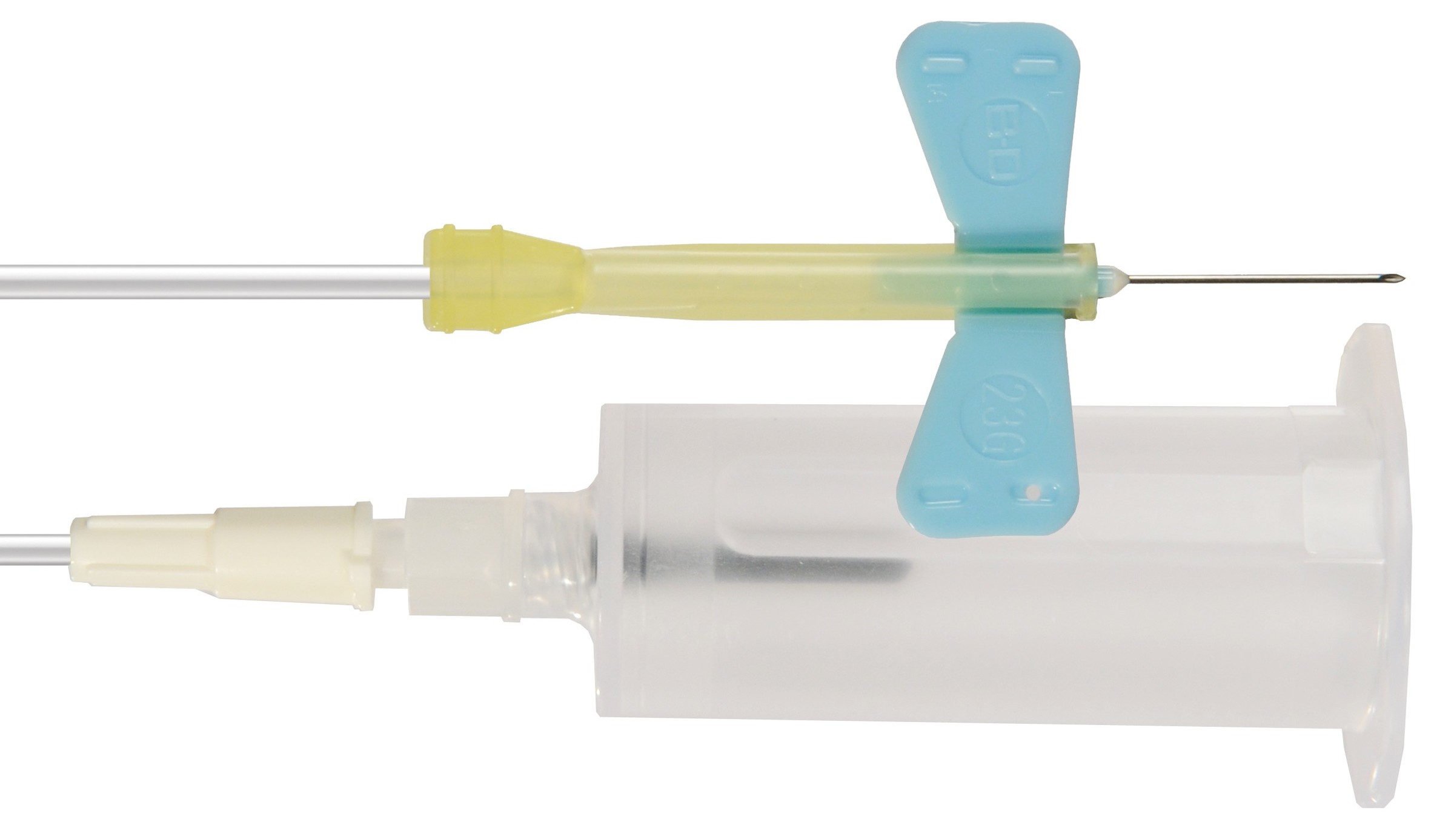 Veneprøvesett S-L blå 23G 178mm holder | Norengros