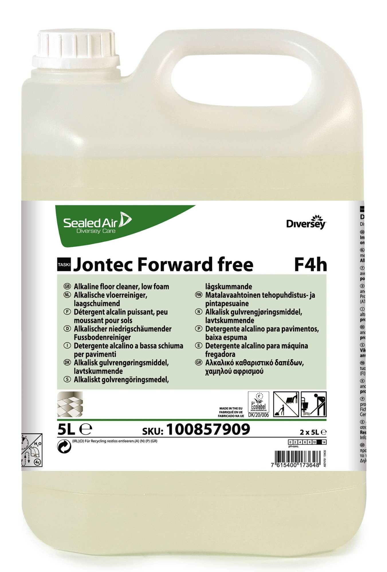 Taski Jontec gulvrengjøring alkalisk Forward free 5L | Norengros