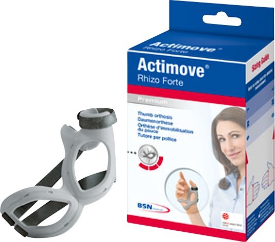 Actimove Rhizo Forte ortose håndledd S V sort | Norengros