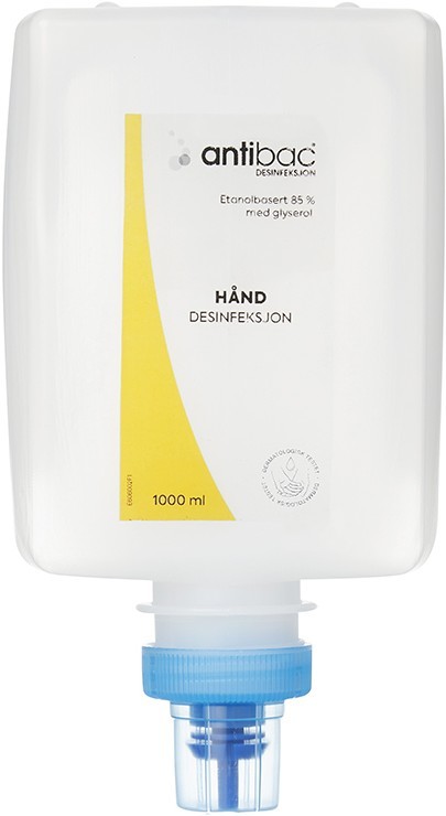 Hånddesinfeksjon 85% for dispenser X 1000ml | Norengros