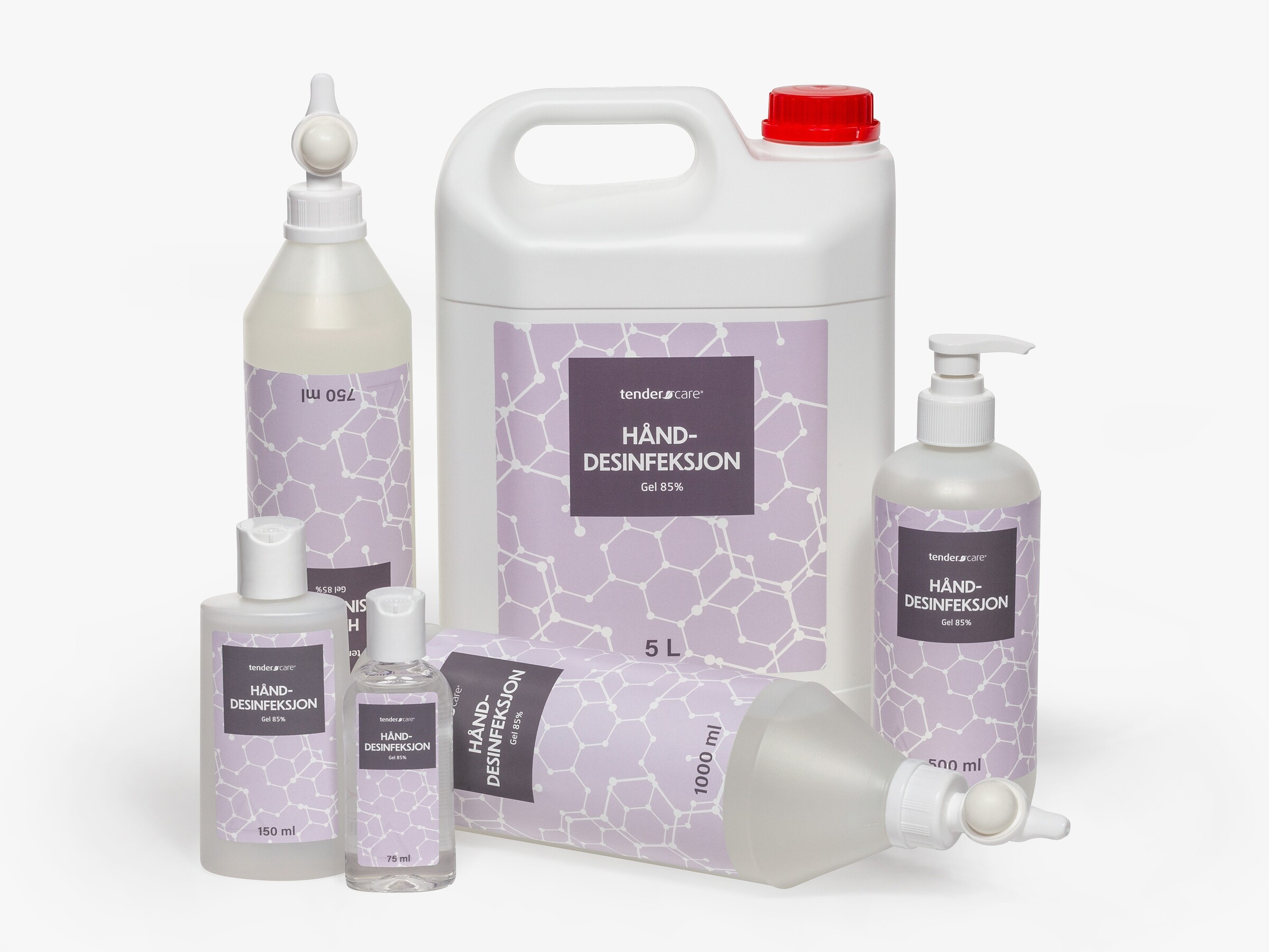 Hånddesinfeksjon 85% Dispensopac gel | Norengros